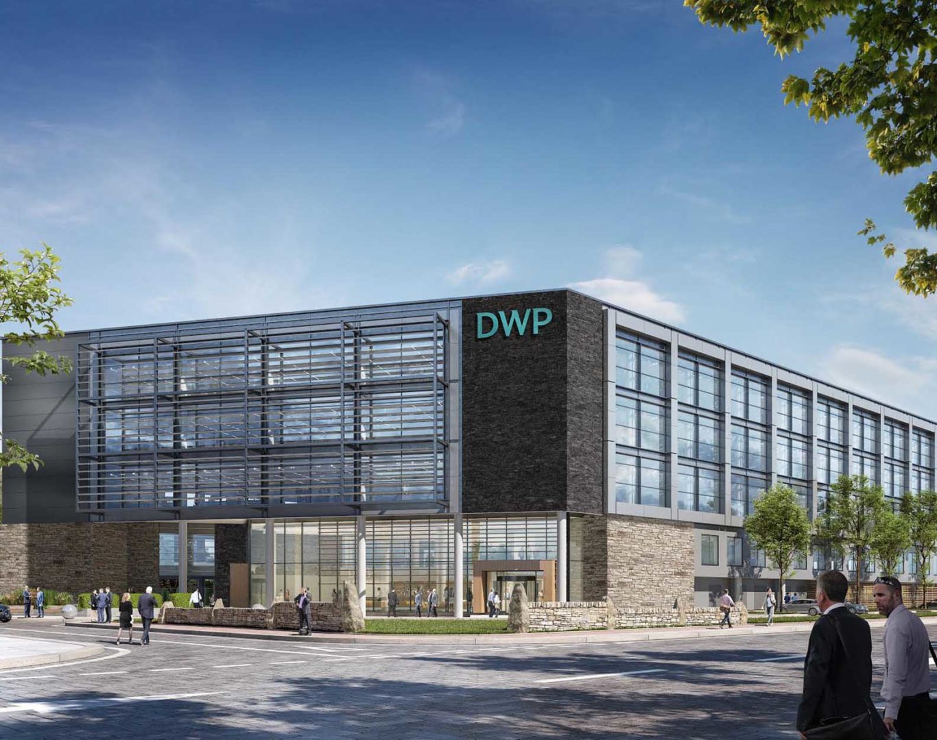 Rightacres - DWP HQ. Department of Work & Pensions in Treforest.