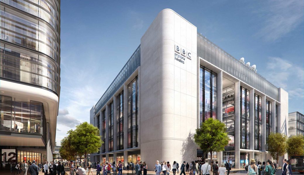 Rightacres - BBC Cymru Wales HQ. Award-winning Cardiff building.