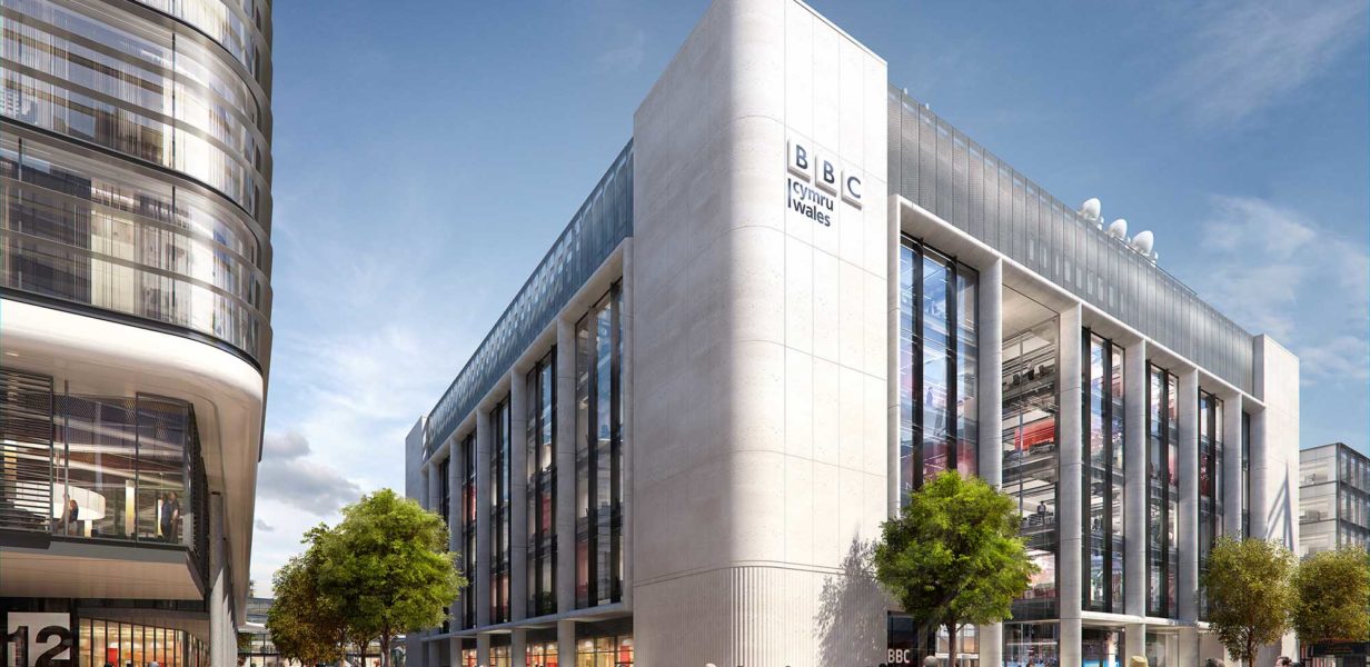 Rightacres - BBC Cymru Wales HQ. Award-winning Cardiff building.